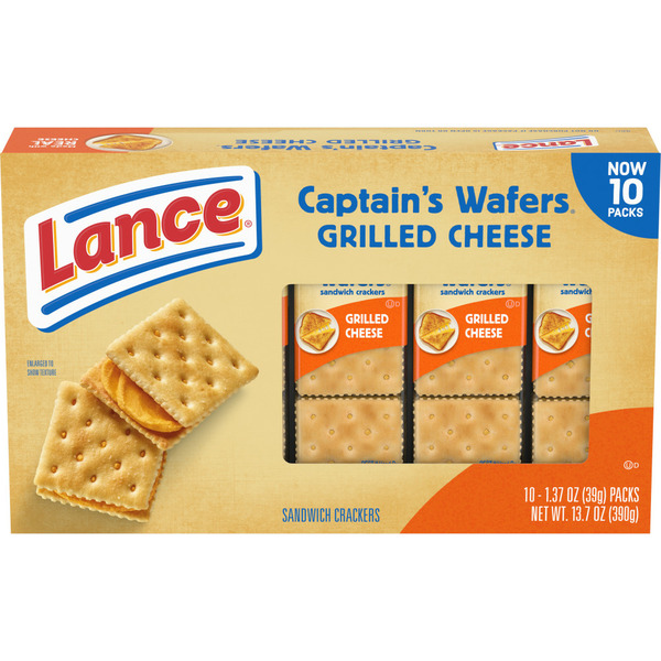 Publix Lance Captain's Grilled Cheese Sandwich Crackers Same-Day ...