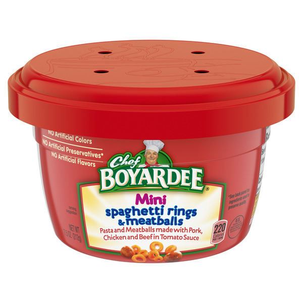 Chef Boyardee Mini Spaghetti Rings & Meatballs Same-Day Delivery or ...