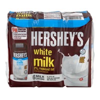 Hershey's White Milk 2% Reduced Fat - 6 CT (8 fl oz) - Instacart