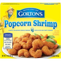 Gorton's Crunchy Breaded Popcorn Shrimp (14 oz) - Instacart