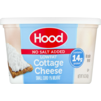 Hood No Salt Added Lowfat Small Curd Cottage Cheese (16 oz) - Instacart