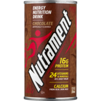 Nutrament Energy Nutrition Drink Chocolate (12 fl oz) - Instacart