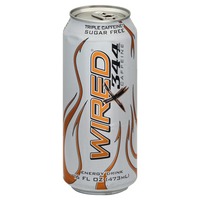 Wired Energy Drink, Sugar Free, Caffeine (16 oz) - Instacart
