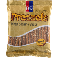 Beigel & Beigel Pretzels Mega Sesame Sticks (5.3 oz) - Instacart