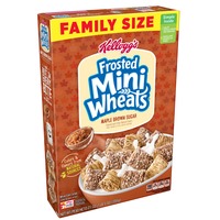 Kellogg's Breakfast Cereal Frosted Mini-Wheats Maple Brown Sugar (21 oz ...